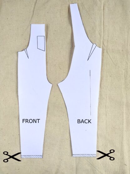 How to - Wide Leg tutorial for sewing - Below The Kōwhai