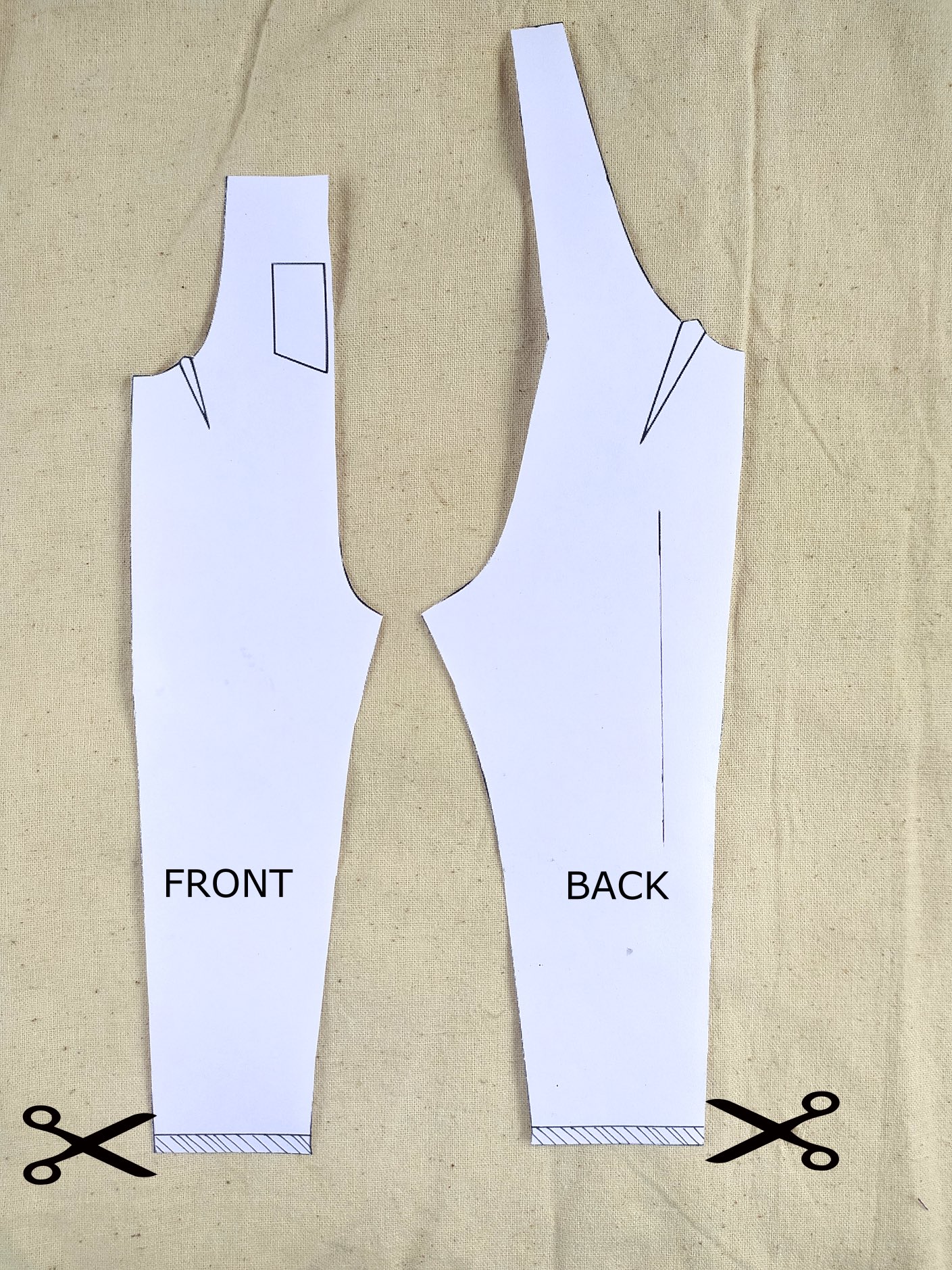 How to - Wide Leg tutorial for sewing - Below The Kōwhai