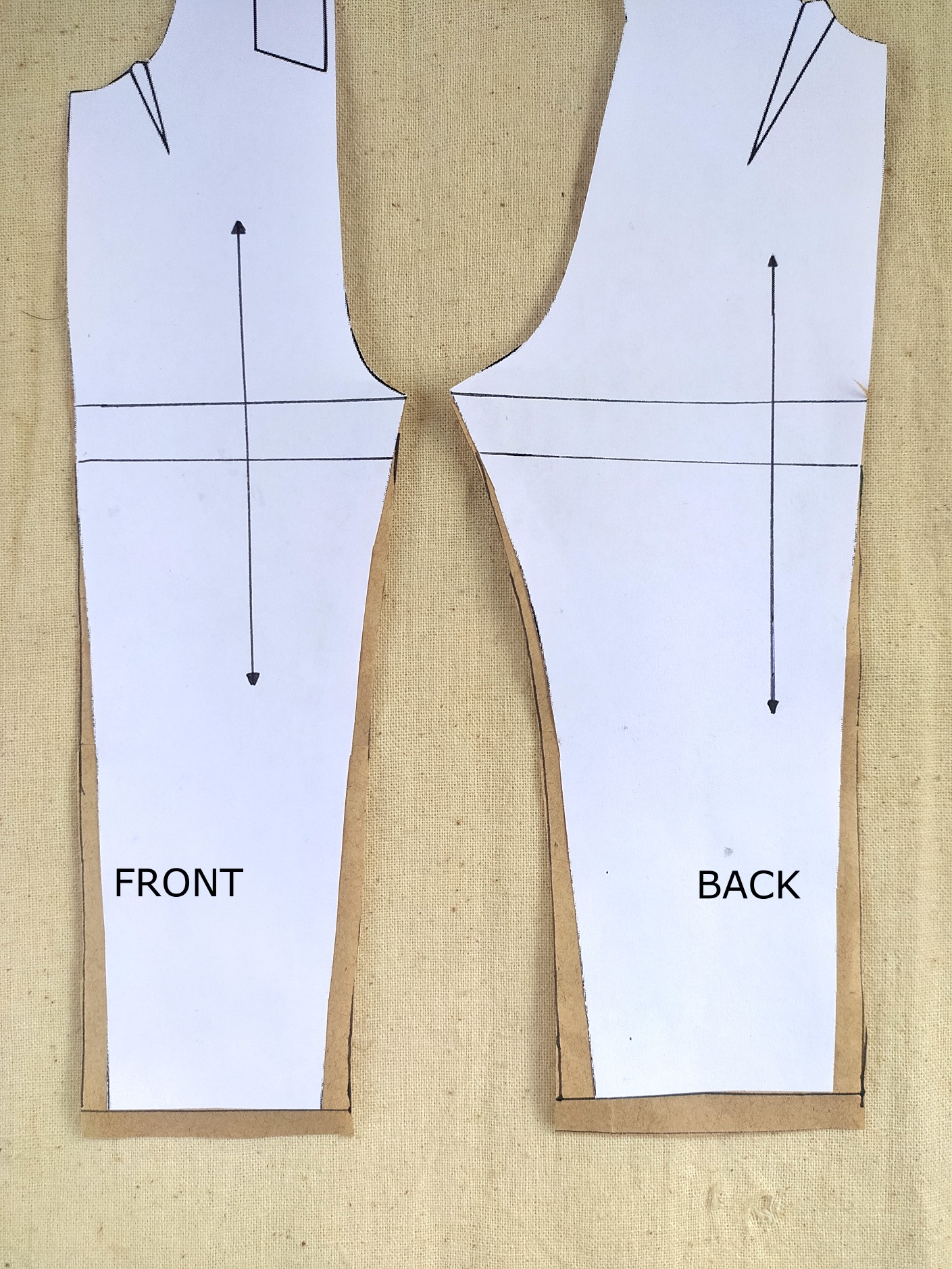 How to - Wide Leg tutorial for sewing - Below The Kōwhai