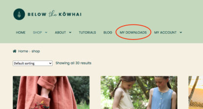 How to Print PDF Sewing Patterns - Below The Kōwhai