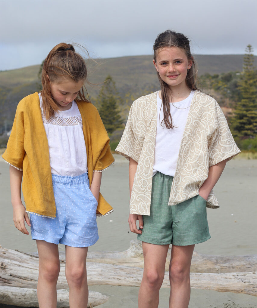 Tuatua Cover Up sewing pattern - Below The Kōwhai
