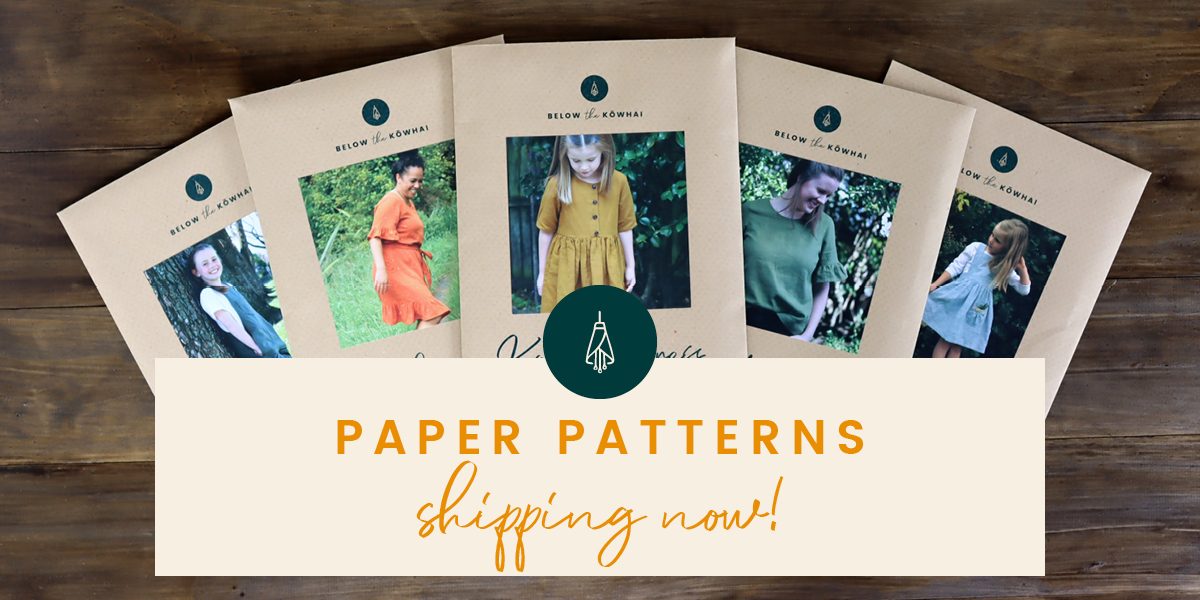 Below The Kōwhai - Sewing patterns made in New Zealand